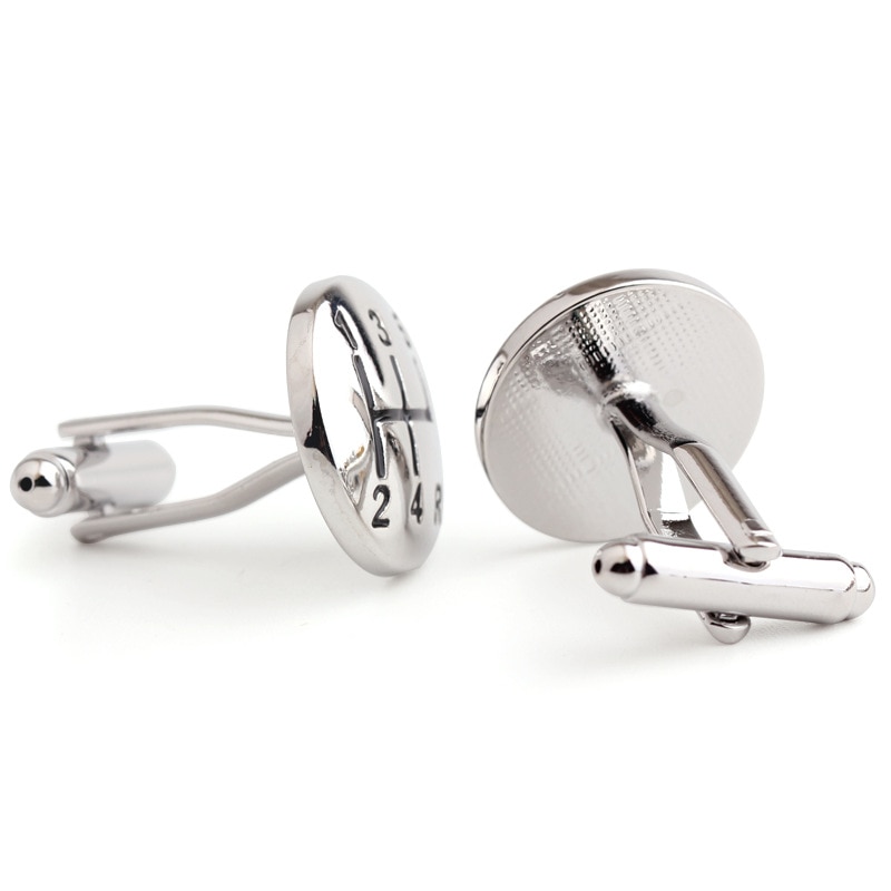 Butoni camasa, Cupru, 18 x 18 cm, Argintiu - eMAG.ro