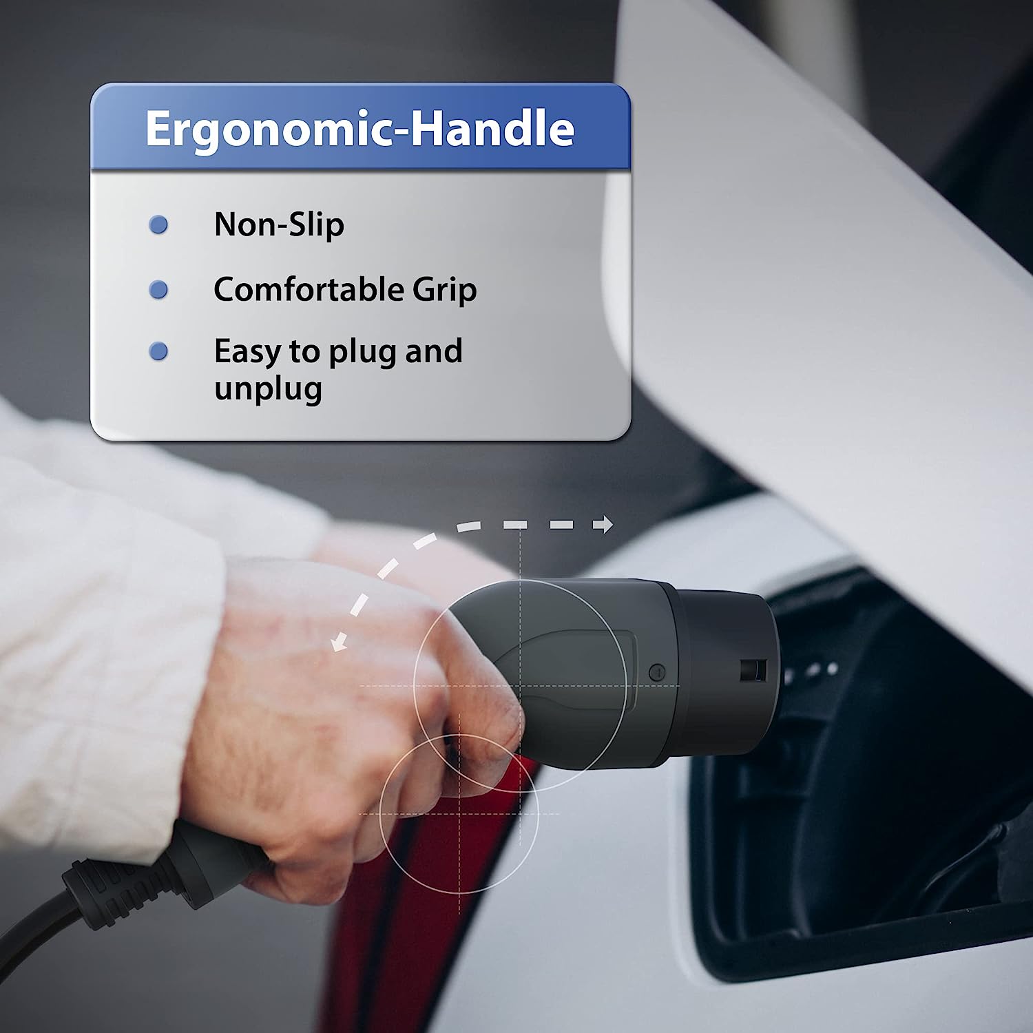 EV кабел за зареждане, За електрически автомобили, BEV, PHEV, Type 2 ...