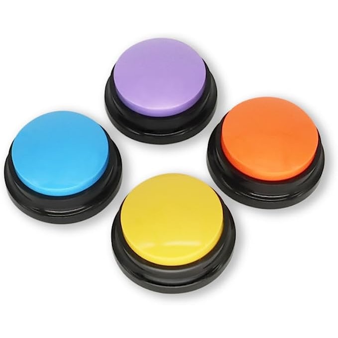 Set 4 butoane vocale pentru inregistrarea animalelor de companie ...