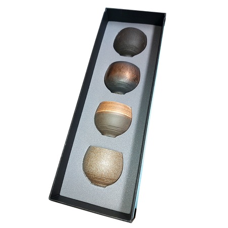 Set 4 cesti de ceai, 80ml, ceramica in stil japonez, set pentru ...