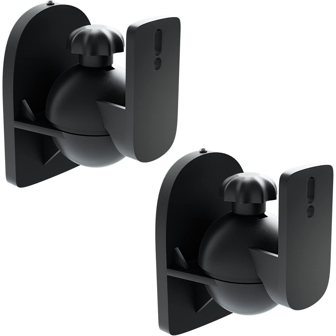 Set 2 suporturi de boxe pentru perete, Plastic, 5kg, Negru - eMAG.ro