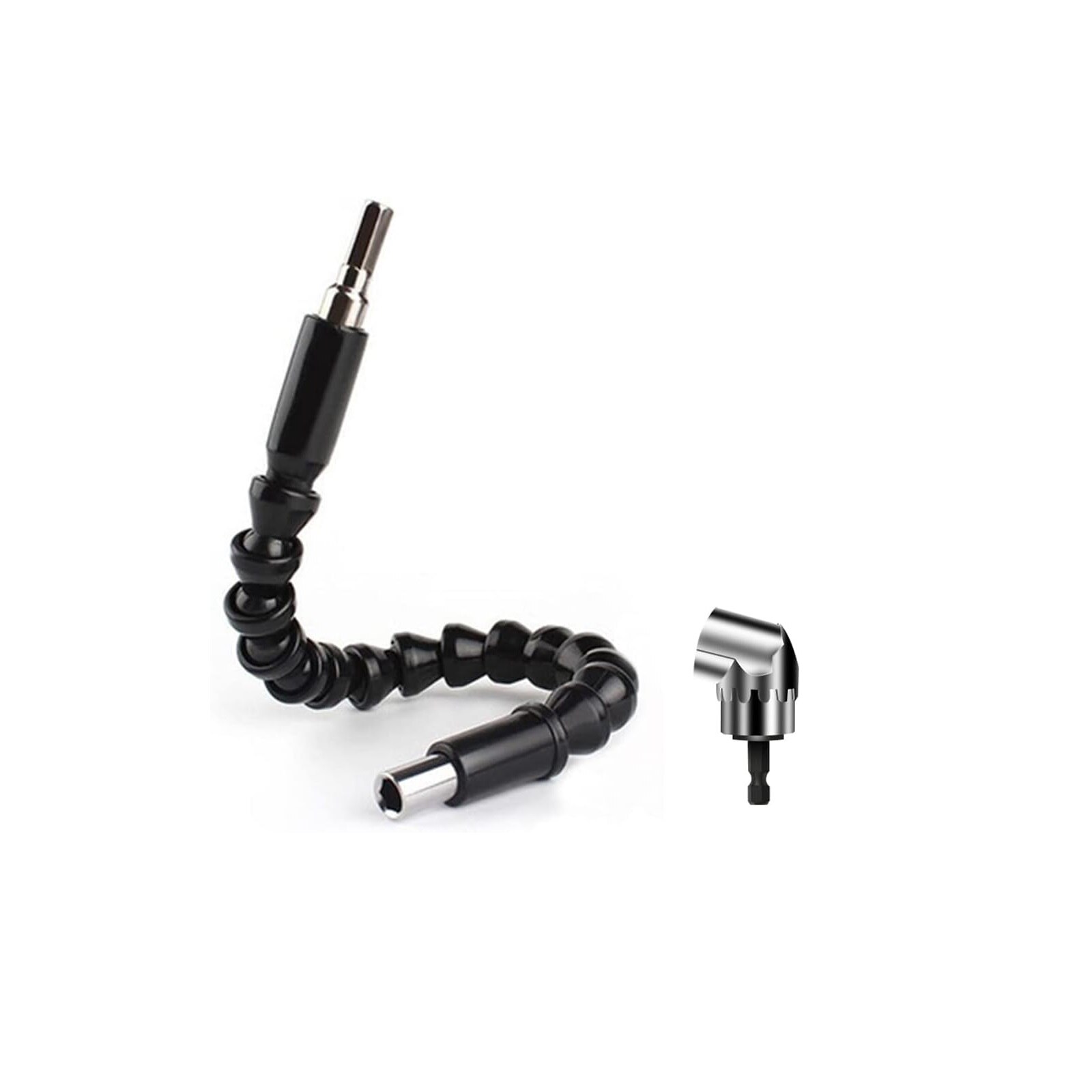 Set extensie burghiu, Carbon/Plastic, 30cm, Negru - eMAG.ro