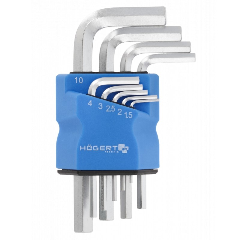 Set chei imbus hex, Hogert, 9 piese - eMAG.ro