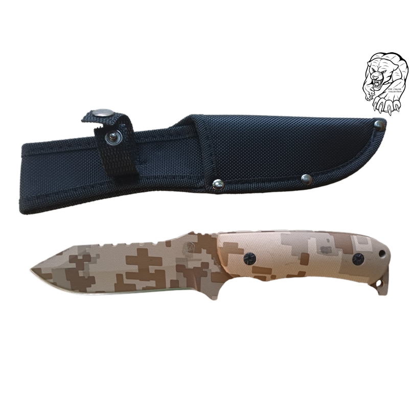 Cutit Cougar, full-tang, camuflaj digital desert, 23 cm - eMAG.ro