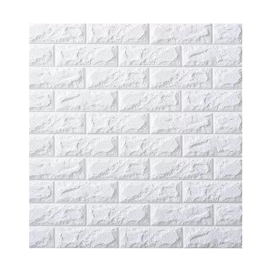 Tapet Spuma 3D Autoadeziv, Model Caramida, 77cm x 70cm x 3mm, Eco ...