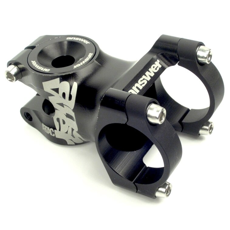 Tija de ghidon, Answer, Aluminiu, Negru, 51 mm - eMAG.ro
