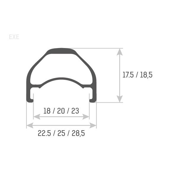 Roti bicicleta, Accent, Aluminiu, 29", Negru - eMAG.ro
