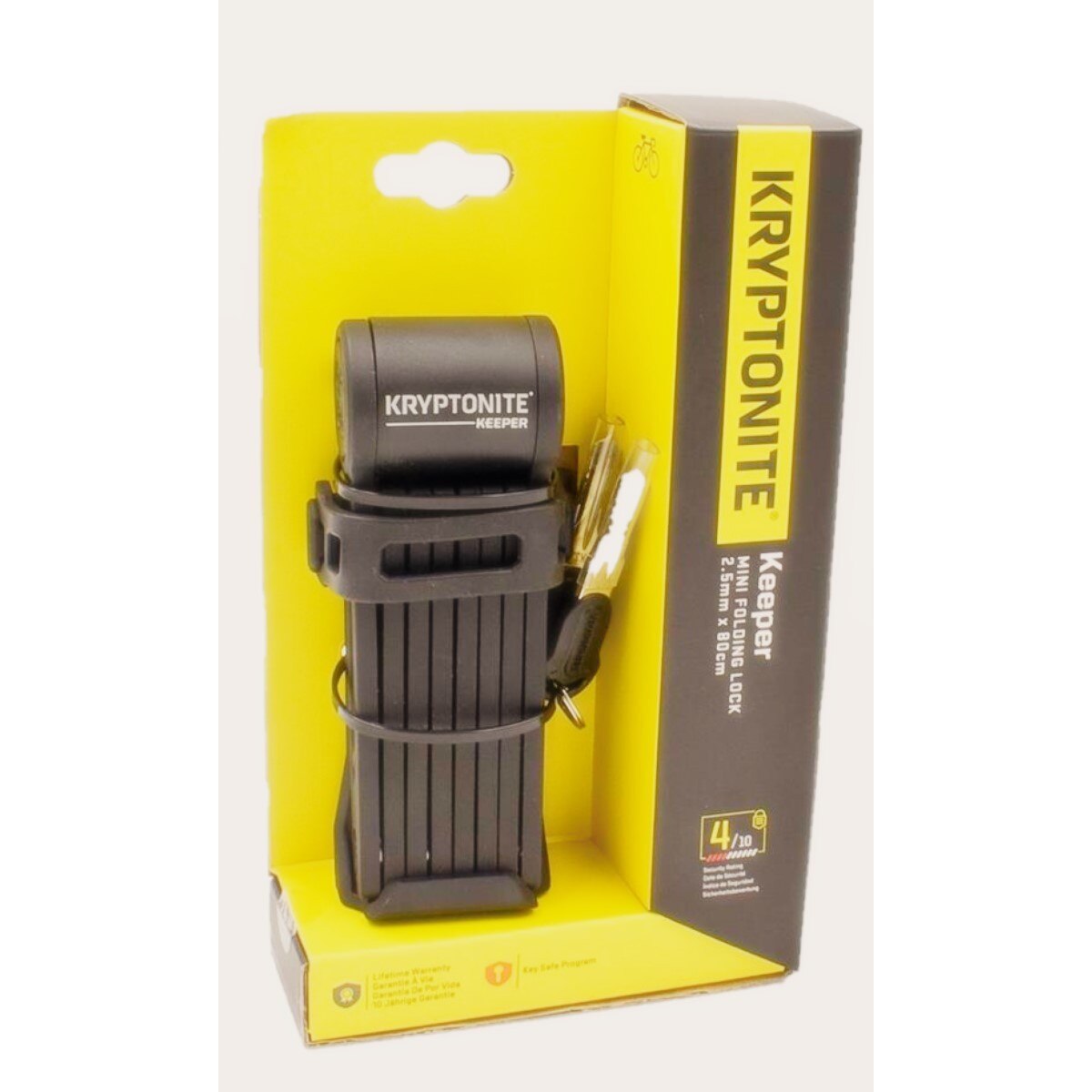 Сгъваема брава KRYPTONITE KEEPER MINI 2.5мм/80см - eMAG.bg