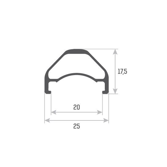 Set 2 roti bicicleta, Accent, 29 inch, Negru - eMAG.ro
