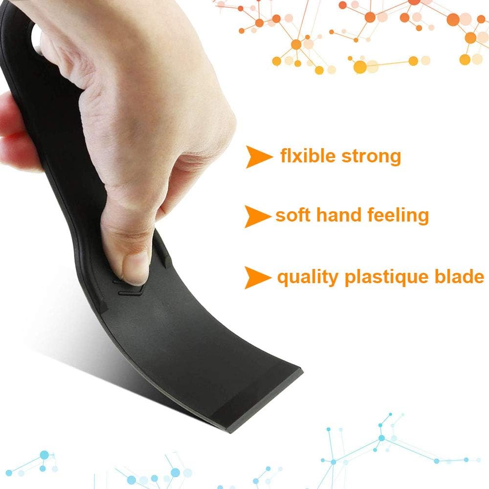 Set 2 unelte pentur chit, Plastic, Negru - eMAG.ro