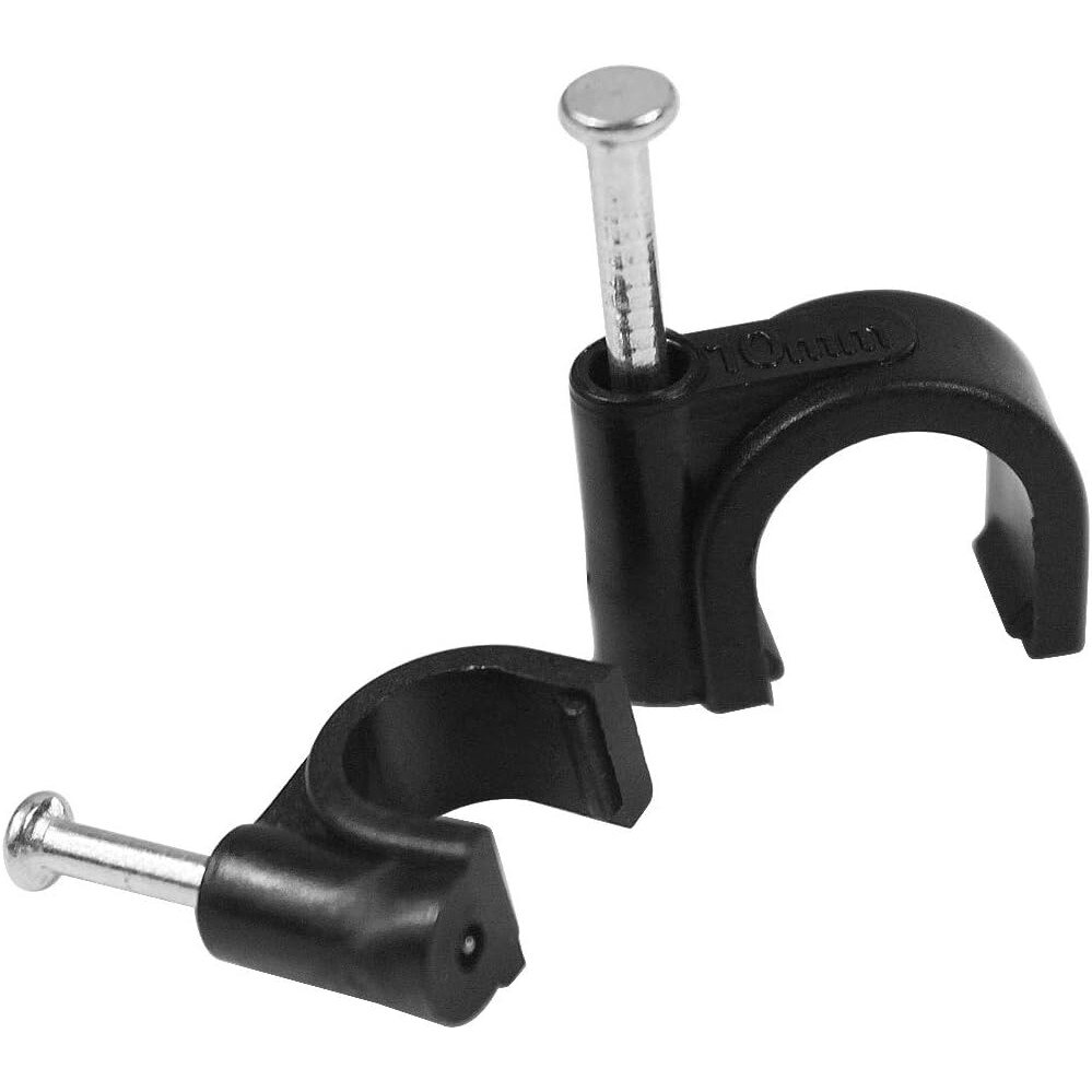 Set 400 capse de cablu, Plastic, Negru - eMAG.ro