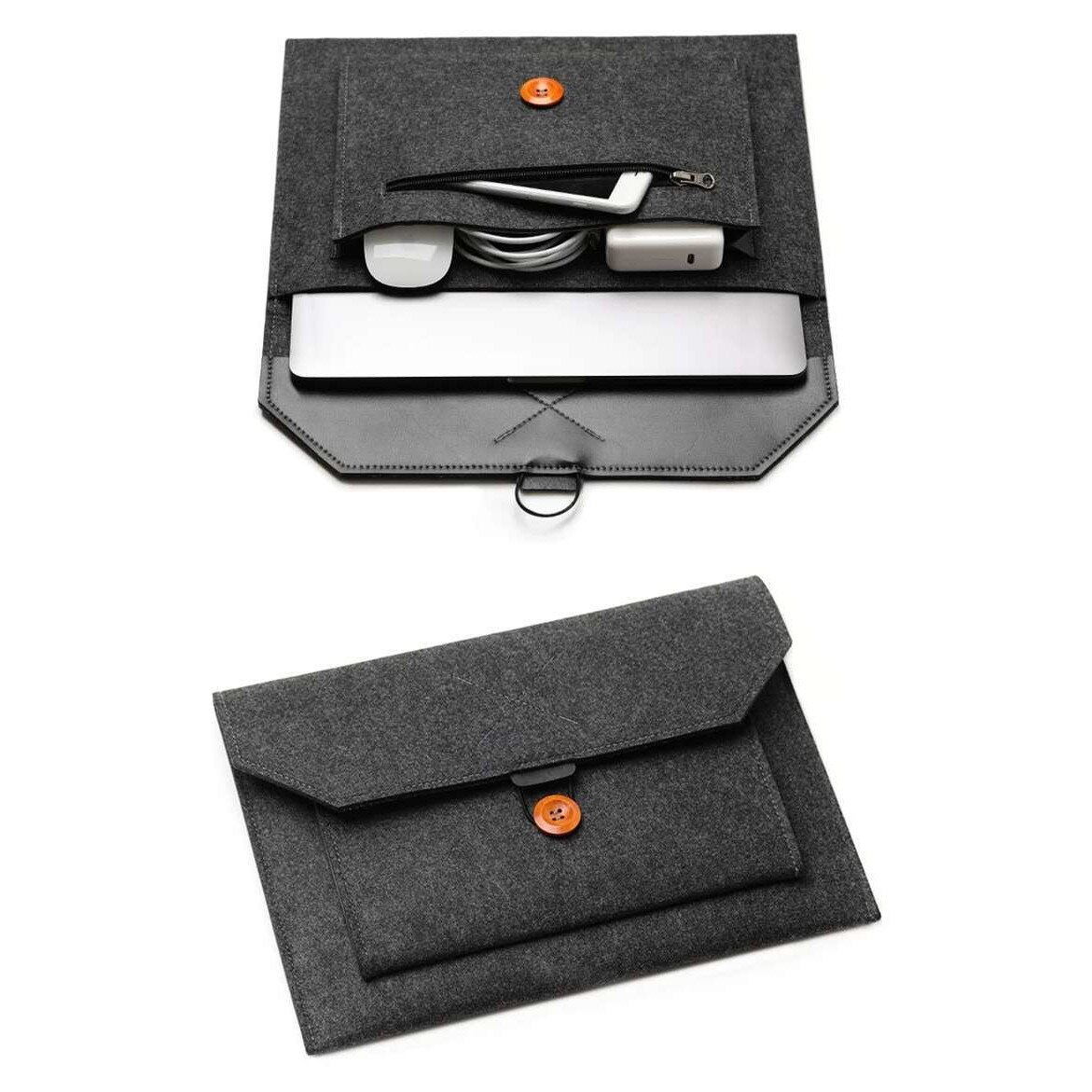 Husa pentru laptop, Pasla, Pentru laptop 14-15.6Inch, Negru - eMAG.ro