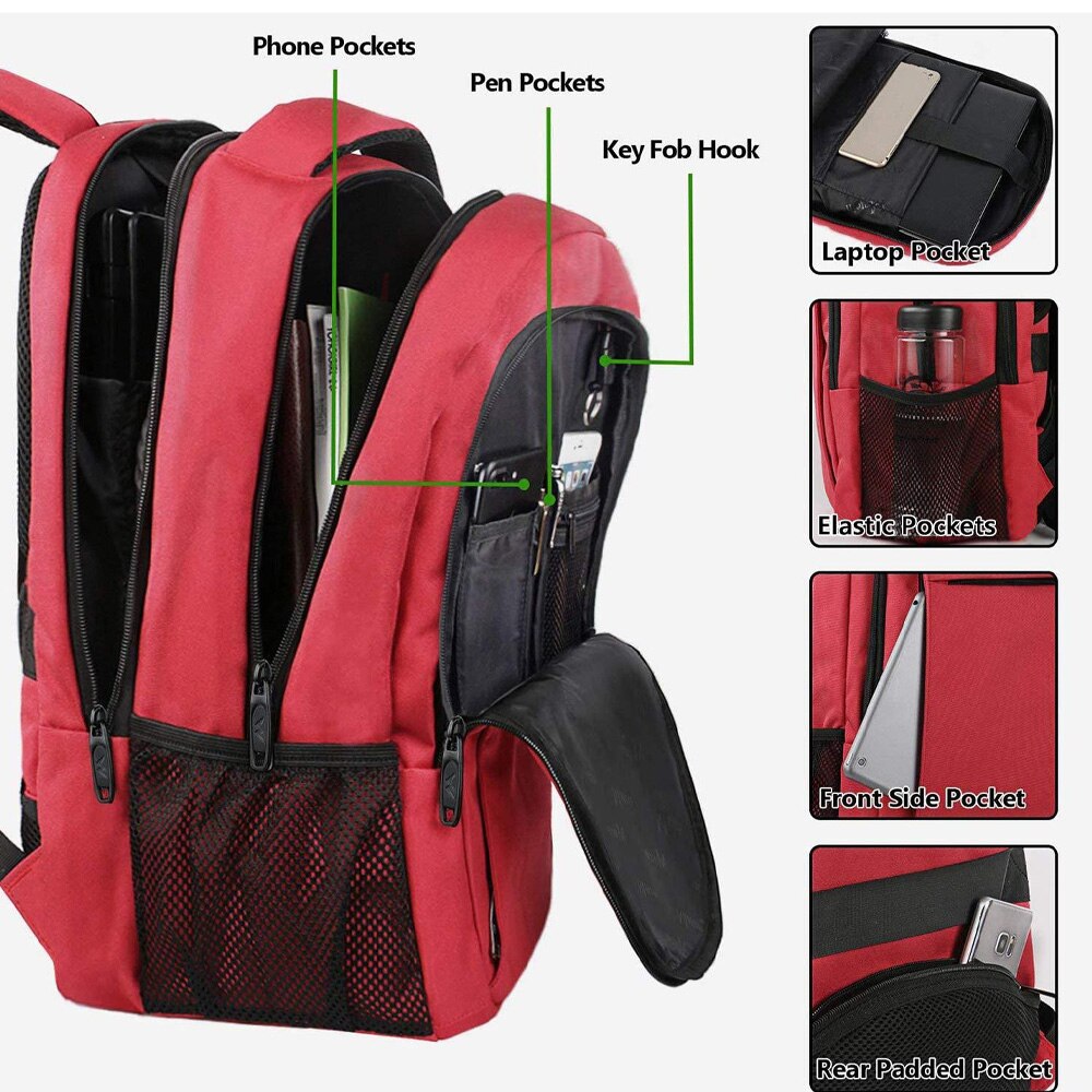 Rucsac de calatorie pentru laptop, capacitate mare, deschidere 90-180 ...