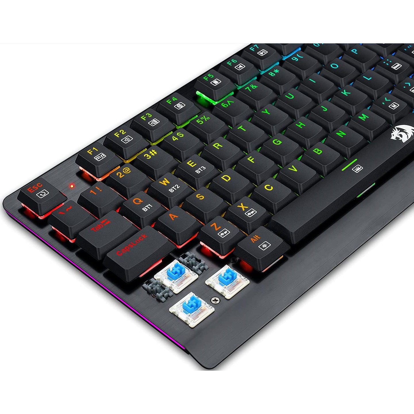 Безжична геймърска клавиатура Redragon Dragon Warrior K603, Черен ...