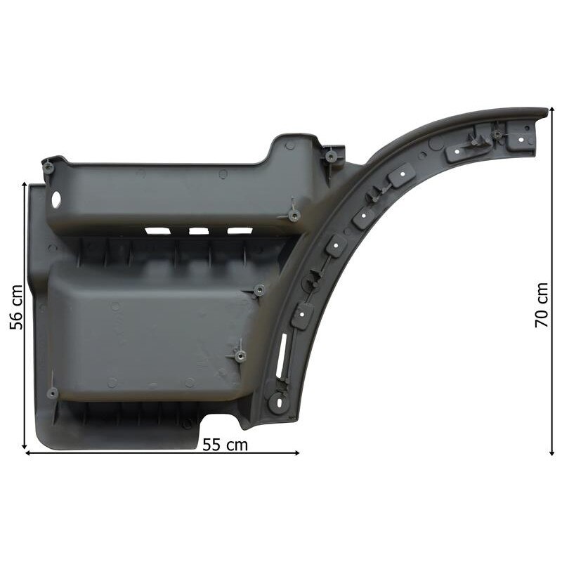 Горни десни степенки Mercedes Actros II, Lamiro, Design SMC, Grey - eMAG.bg