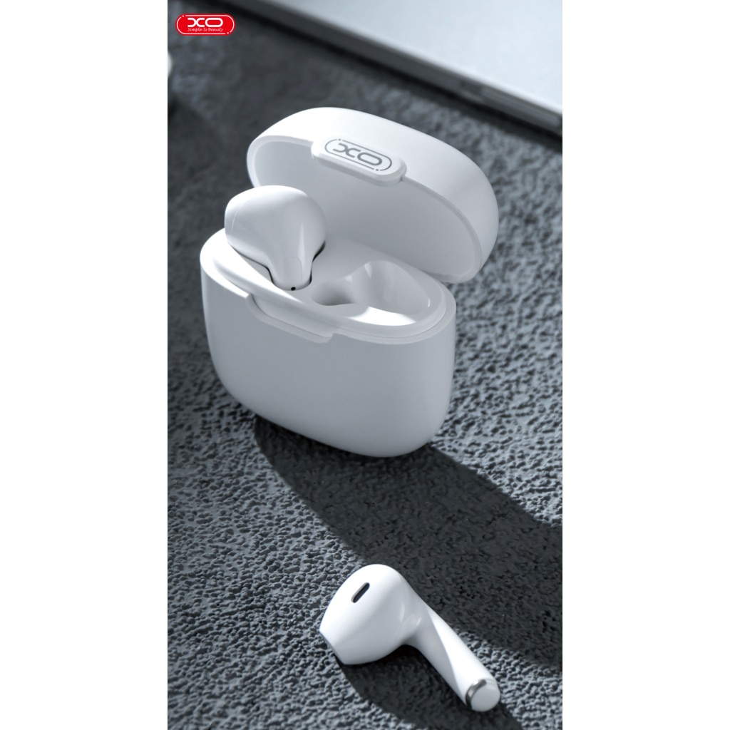Casti Bluetooth HF XO - X23, TWS, albe - eMAG.ro