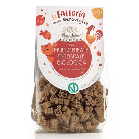 Paste Pentru Copii din Multicereale Bio fara Gluten Pasta Natura, 250g ...