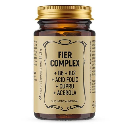 Fier Complex 60 capsule Remedia - eMAG.ro