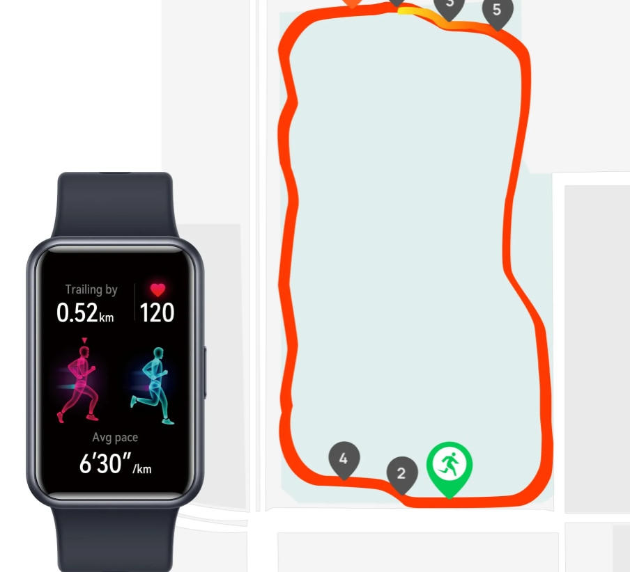 Smartwatch Huawei Watch FIT SE, Silicone Strap, Nebula Pink - eMAG.ro