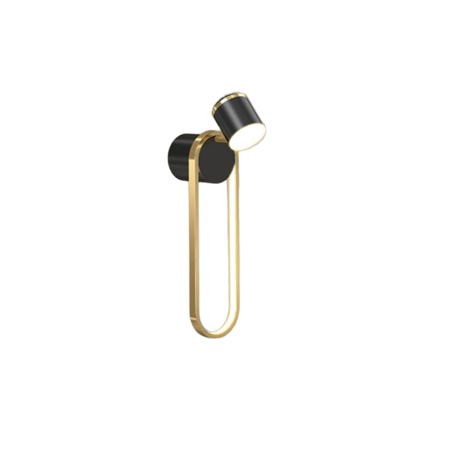 Aplica LED Cu Cer Instelat negru + gold, 35W, 3000k/4000k/6000k - eMAG.ro
