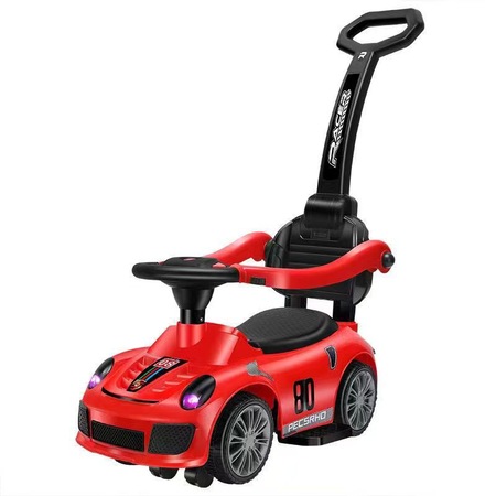 Masinuta de impins Go Kart BBE pentru copii, maner de impins pentru ...