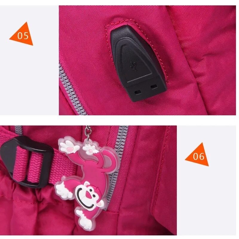 Ghiozdan Inteligent Dama, Waterproof, Port USB, Smart Design, Ideal ...