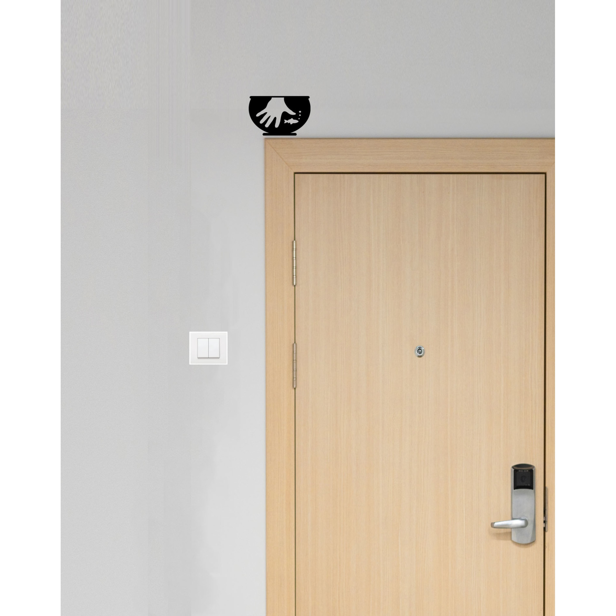 Decor Usa, MDF, Negru, Acvariu, 12cmX12cm dimensiuni interior - eMAG.ro