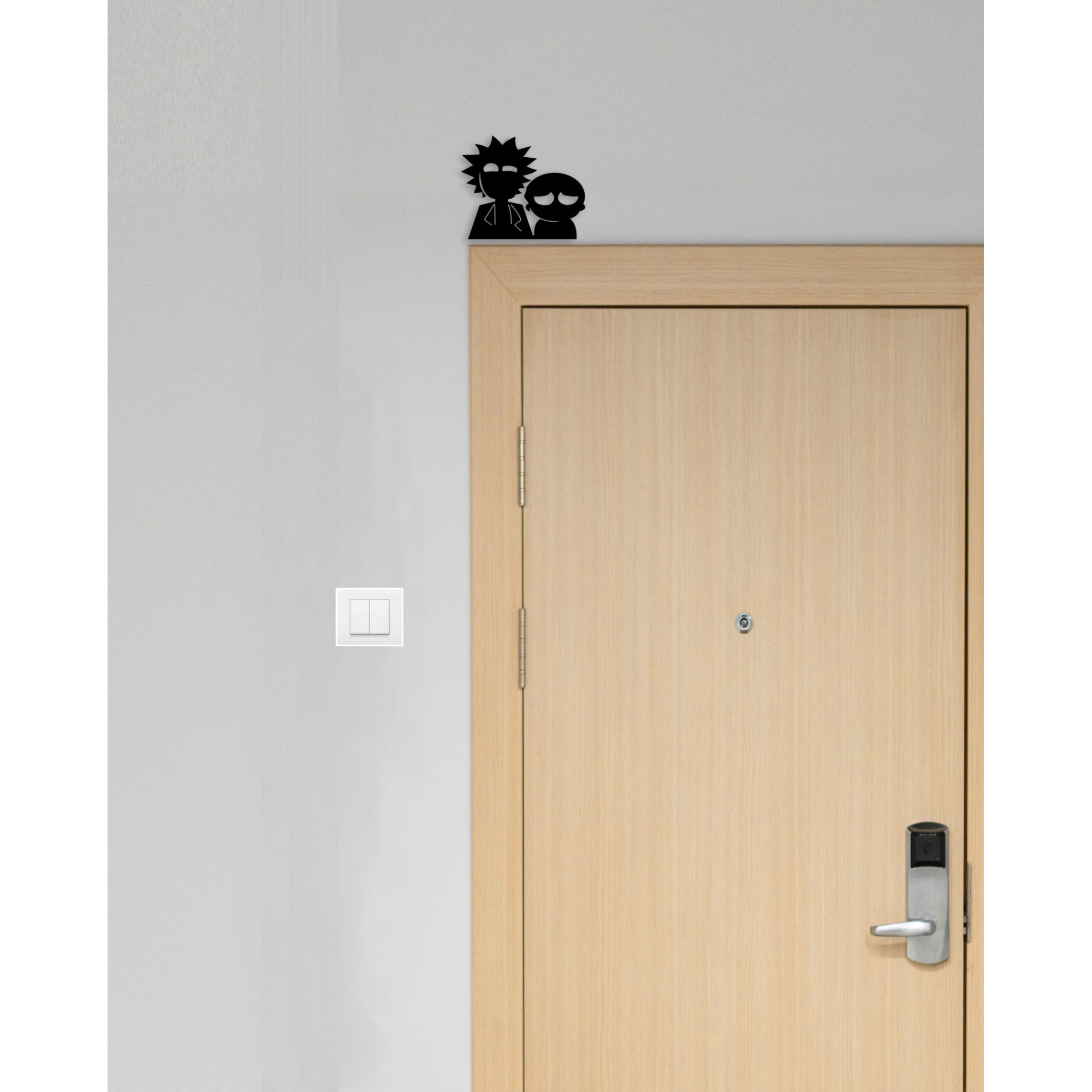 Decor Usa, MDF, Negru, Omul, 12cmX12cm dimensiuni interior - eMAG.ro