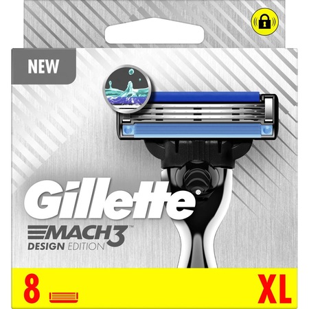 Rezerve aparat de ras Gillette Mach3 Design Edition, 8buc - eMAG.ro