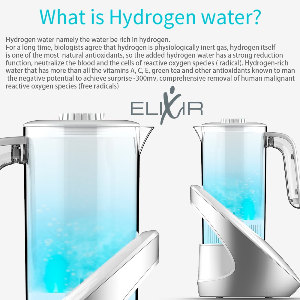 Cana filtranta pentru apa cu hidrogen Elixir, Generator de hidrogen de ...
