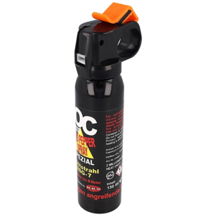 Spray paralizant cu piper pentru autoaparare OC 5000, 150ml - eMAG.ro