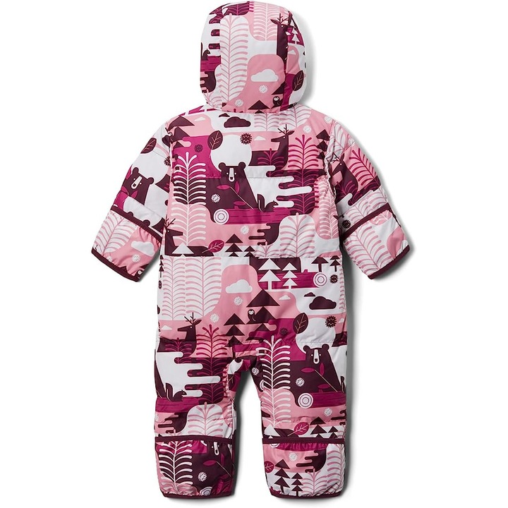 Combinezon cu Puf Columbia Down Bunting, 622 Roz/Padure - eMAG.ro