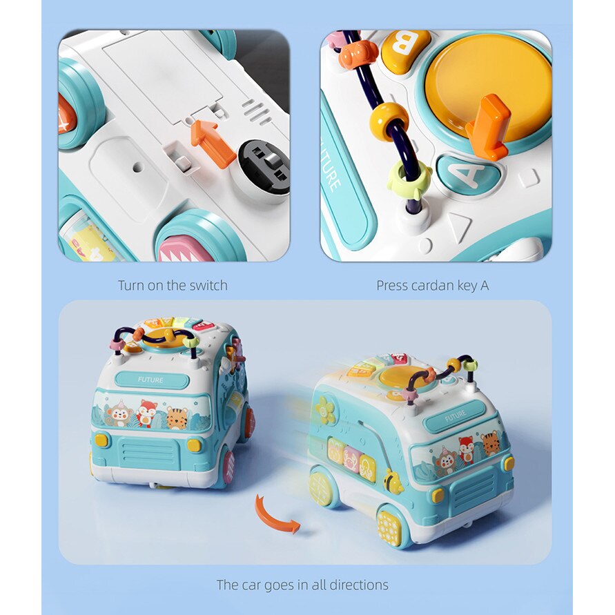 Jucarie educativa si interactiva tip centru de activitati si joaca in ...