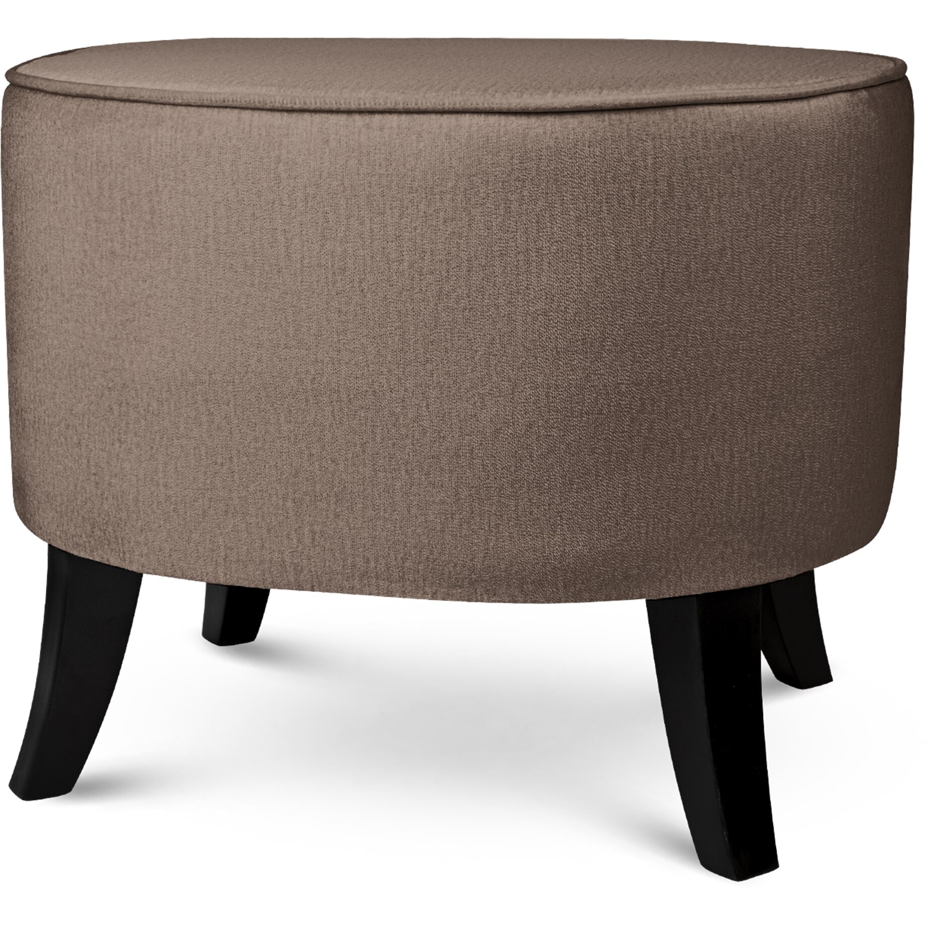 Taburet rotund cu patru picioare din lemn, Postergaleria, 52x62x46 cm ...