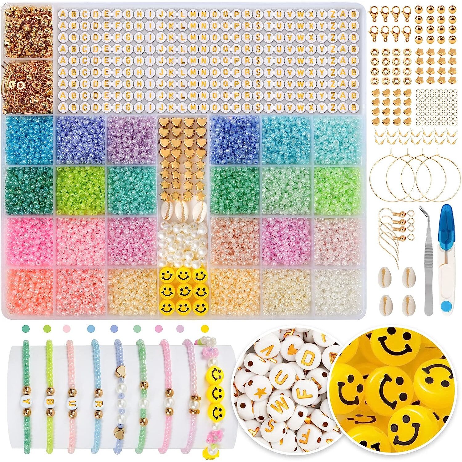 Set Creativ DIY Bratari, MunDeir®, Multicolor - eMAG.ro