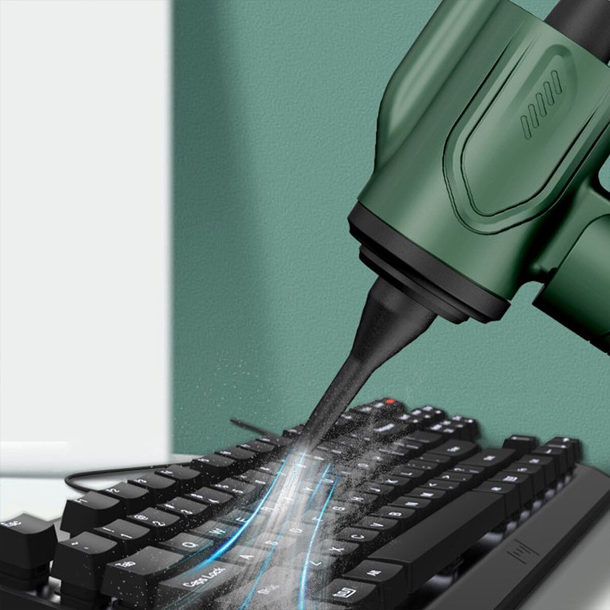 Aspirator portabil, Naimeed D5189, multifunctional, aspirare tastatura, masina, filtru ...