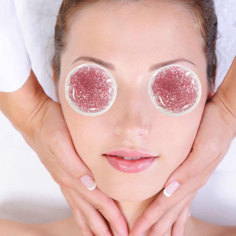 Set 2 comprese cu gel pentru terapie rece, reducere umflaturi si ...