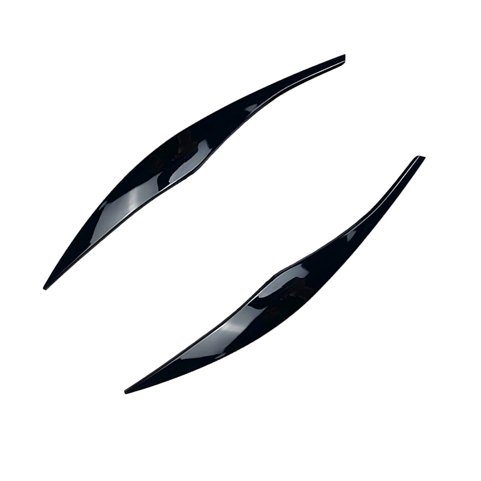 Set 2 Pleoape Faruri Ornamente Compatibile BMW Seria 3 E90 E91 2005 ...