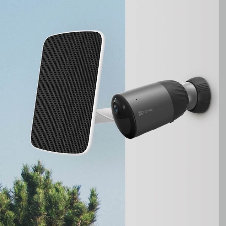 Комплект интелигентна камера за наблюдение Ezviz Elife Bc1c 2k Plus външна 10400 Mah батерия