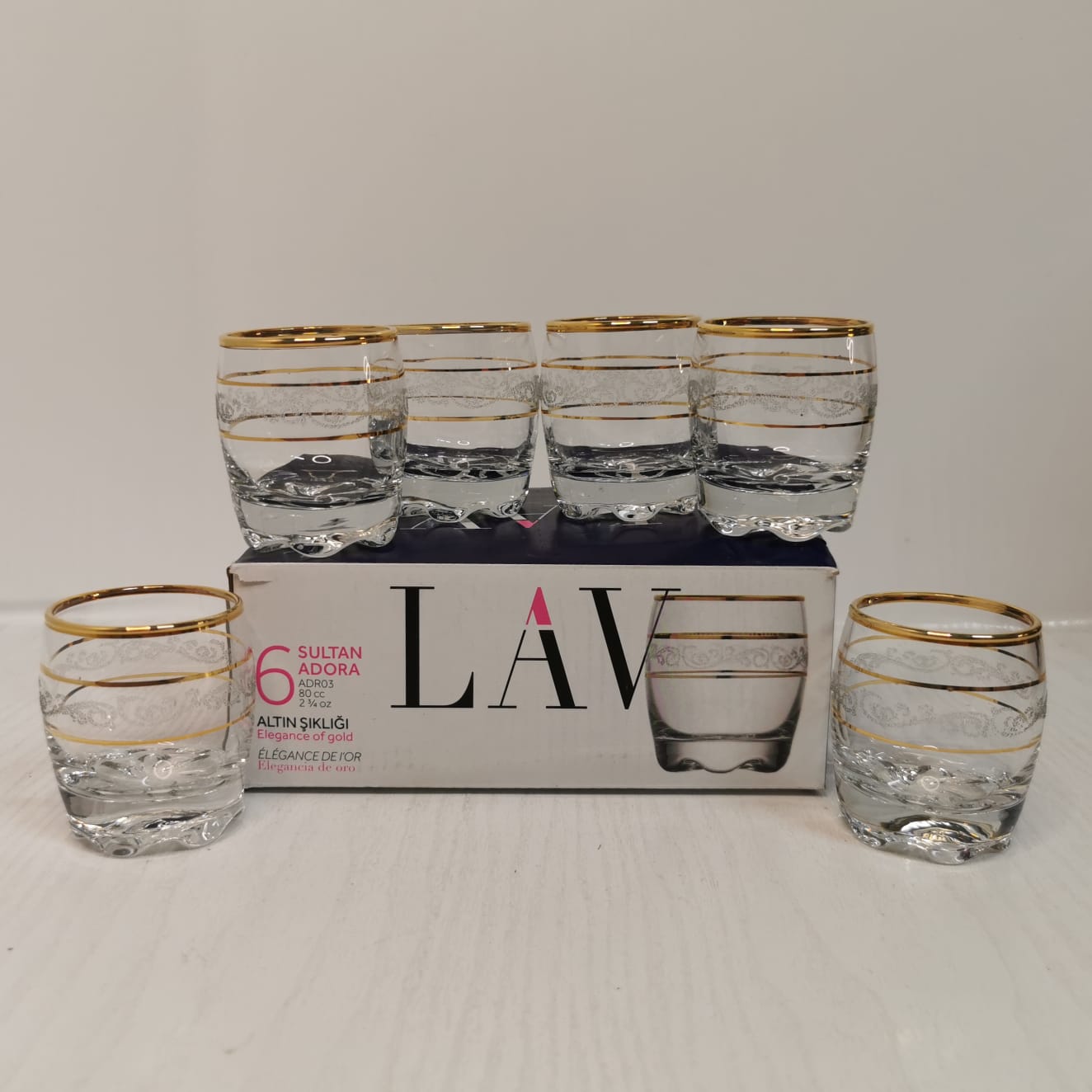 Set 6 pahare Lav 80 ml (tuica) - eMAG.ro