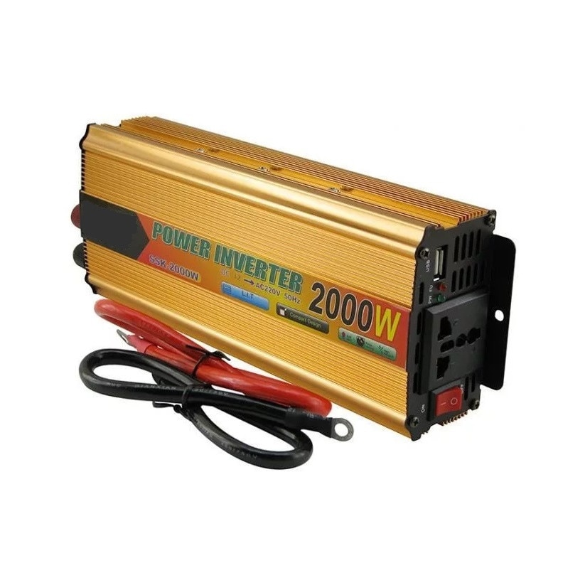 Invertor auto SMARTIX® 12V/220V, 2000 W, tensiune de intrare 12V DC, tensiune de iesire AC-220V ...