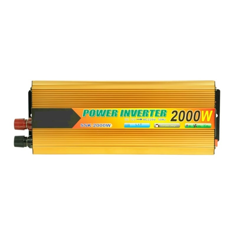 Invertor auto SMARTIX® 12V/220V, 2000 W, tensiune de intrare 12V DC, tensiune de iesire AC-220V ...