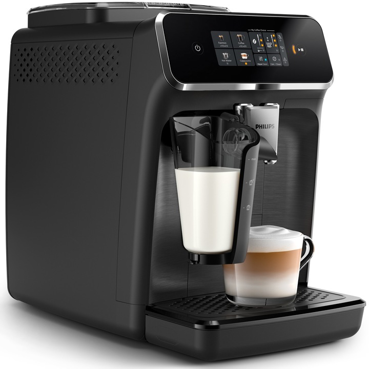 Espressor automat Philips seria 2300 EP2330/10, LatteGO, 4 tipuri de ...