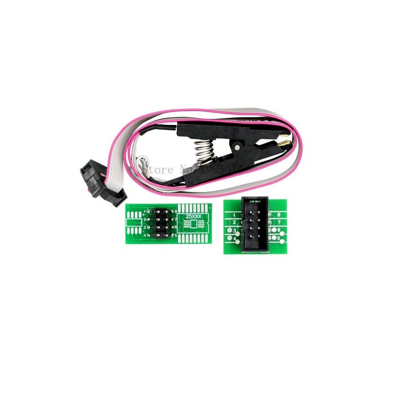 Modul programator CH341A 24 25 Series EEPROM Flash BIOS USB, Clema de ...