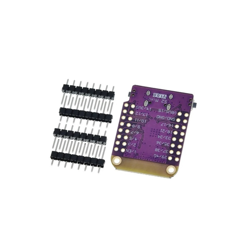 Arduino Clone S2 Mini WiFi alaplap, ESP32-S2FN4R2, ESP32-S2, 4MB FLASH ...