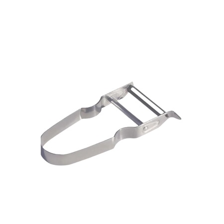 Curatator din inox pentru legume si fructe, 12x5 cm - eMAG.ro
