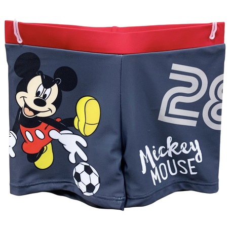 Slip boxeri baie Mickey Mouse, Soccer Gri 122 CM - eMAG.ro