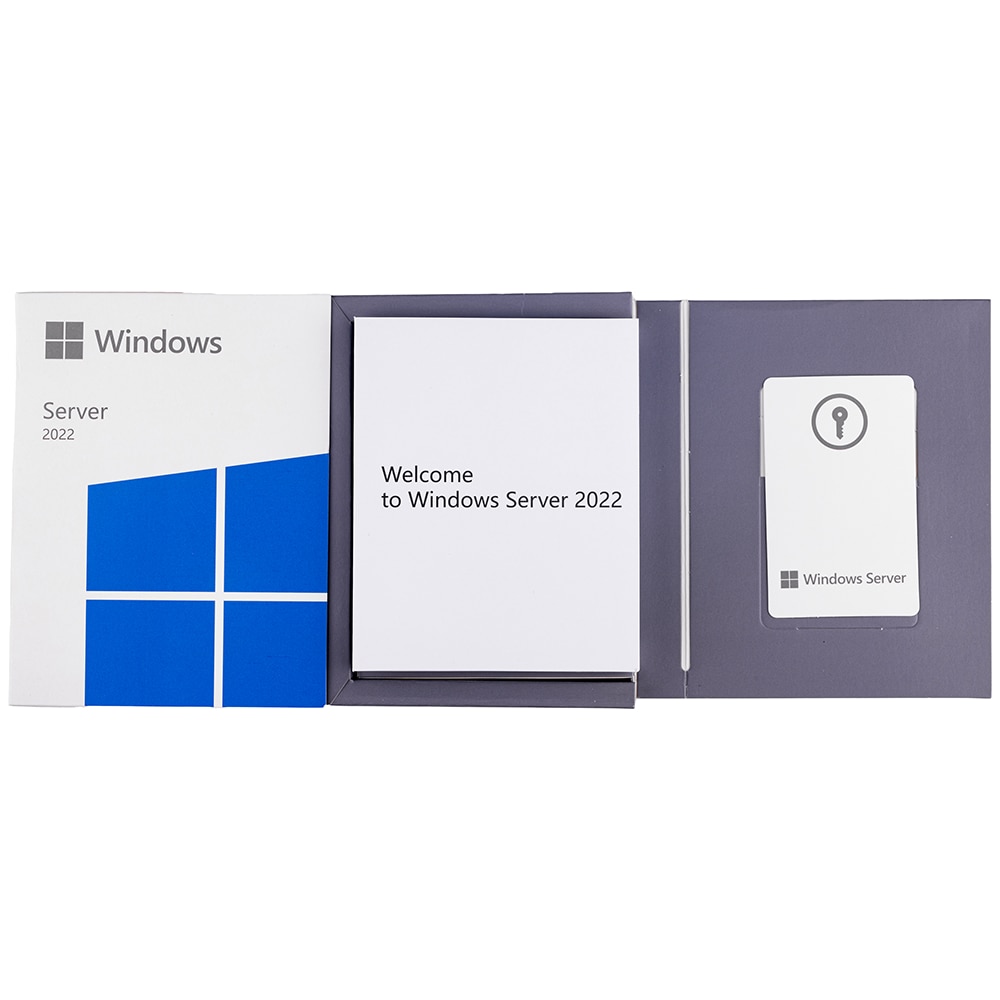 Windows Server 2022 Standard, Retail FPP, Windows, Multilanguage, USB 3 ...