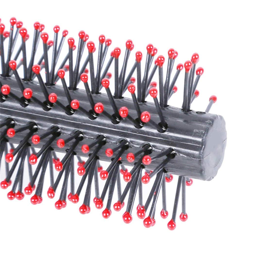 Perie rotunda pentru par, 21 x 4.5cm, Negru - eMAG.ro