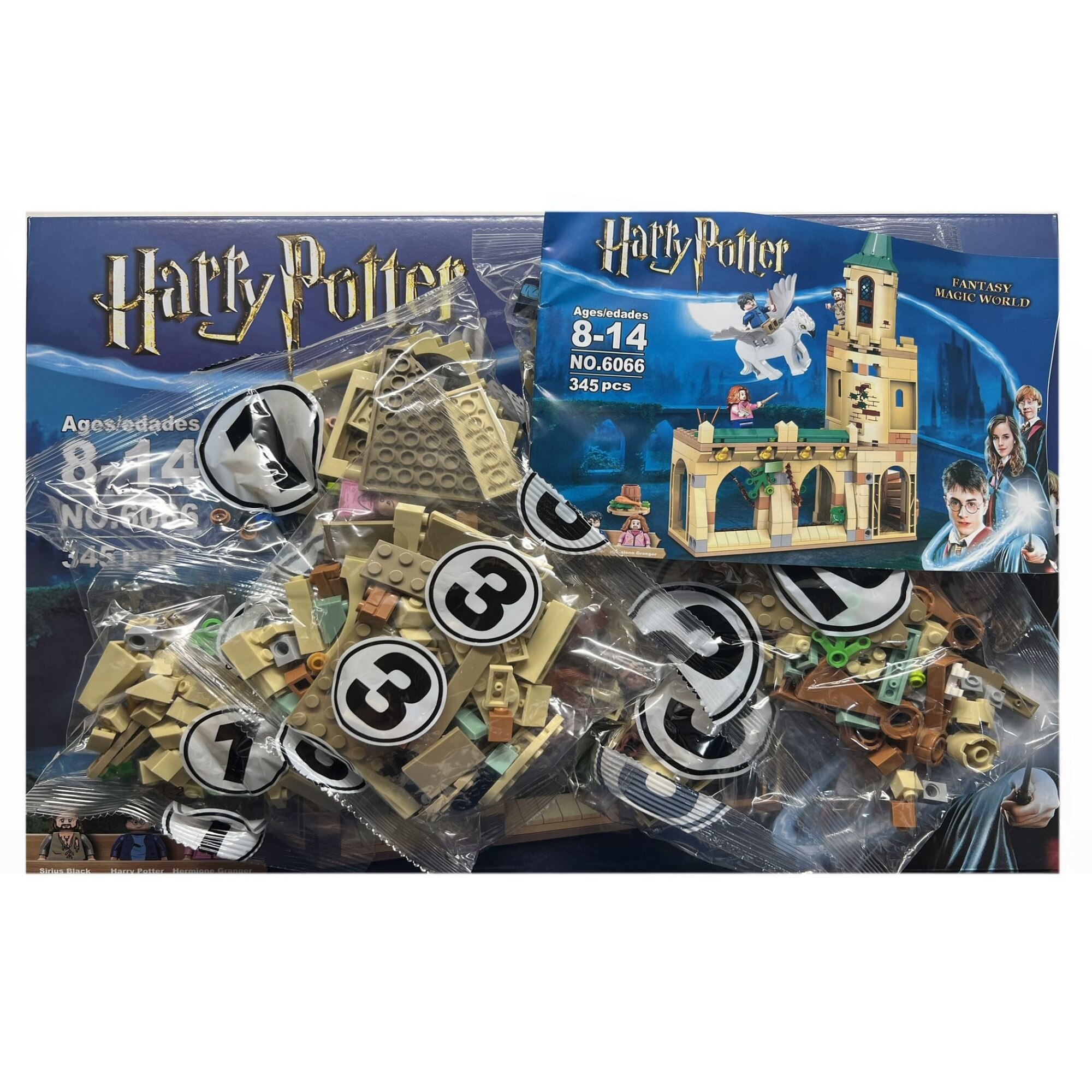 Set de constructie Harry Potter si Temnita lui Sirius Black, 345 piese ...